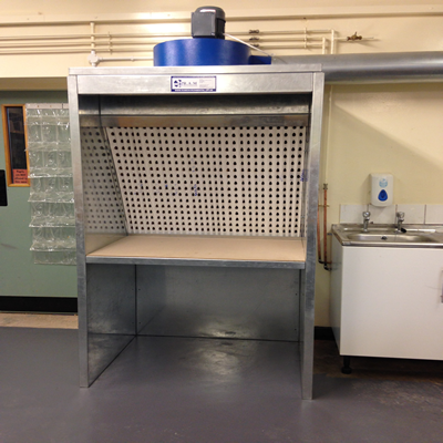 Spray Booths - RAM Environmental - specialists in Dust Extraction, Fume ...
